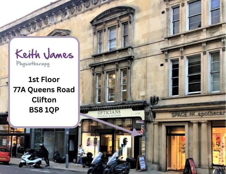 Our new Clifton clinic is now OPEN! | Keith James Physiotherapy